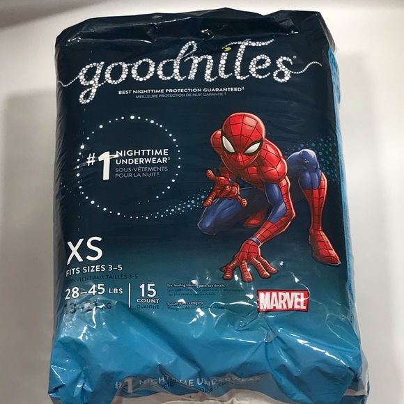 Goodnites | Accessories | Marvel Boys Goodnites Pull Ups Size Xs 2845 ...